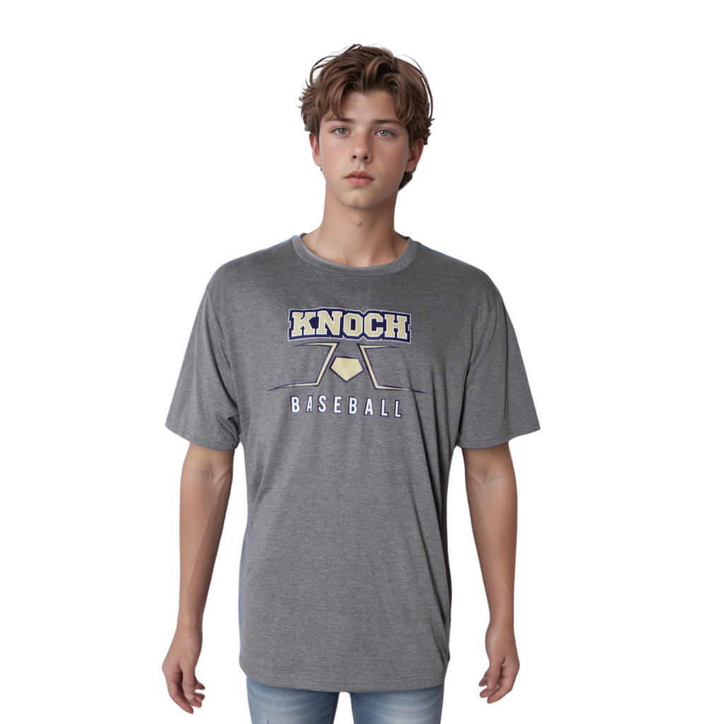 Knoch Baseball Plate Tee – Omega Sportswear